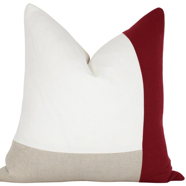 Colorblock Pillow - Etsy