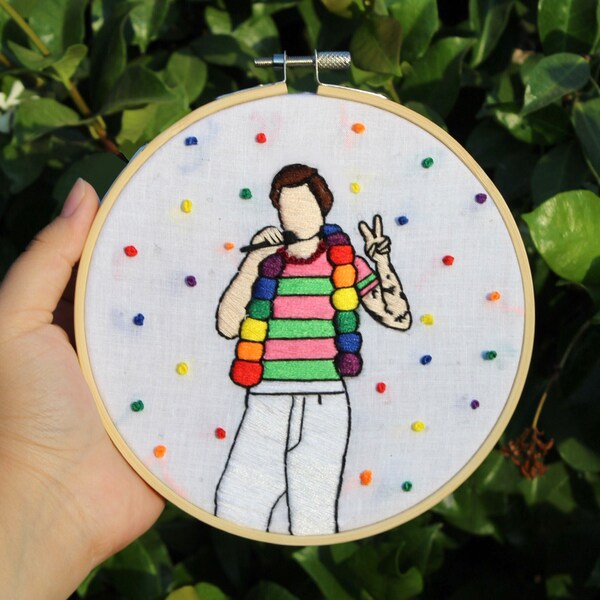 Harry Styles Embroidery - Etsy