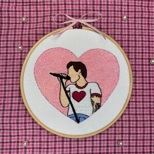 Harry Styles Embroidery - Etsy