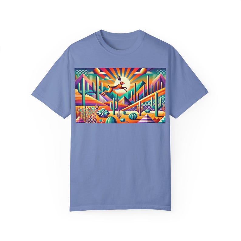 Desert Landscape T-shirt – Unisex Boho Southwestern Art Top - Etsy