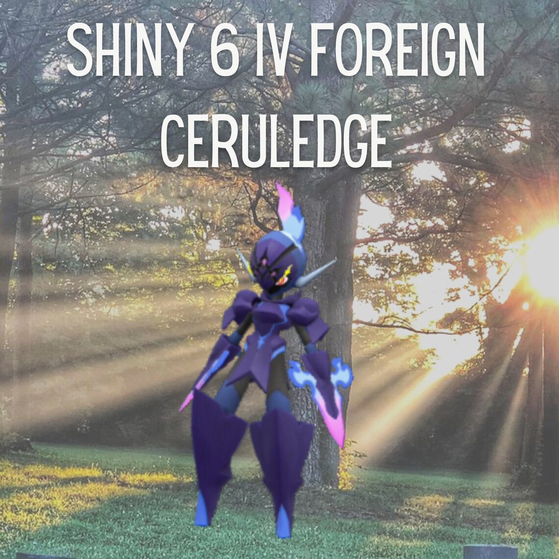 Shiny Ceruledge - Etsy