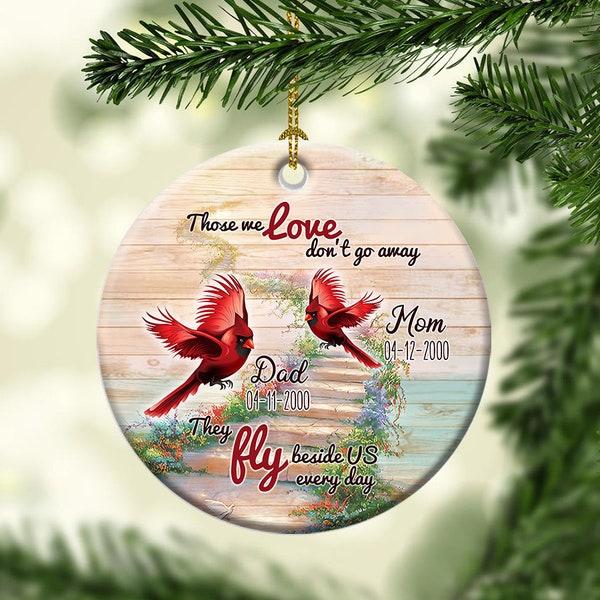 Cardinal Memorial Ornament - Etsy