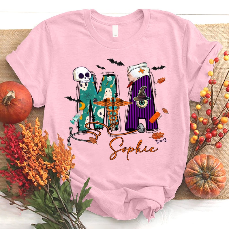 Personalized Halloween Medical Assitant Shirt Shirt for MA - Etsy