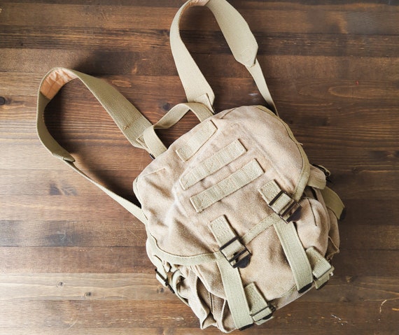 Vintage military canvas backpack - Gem