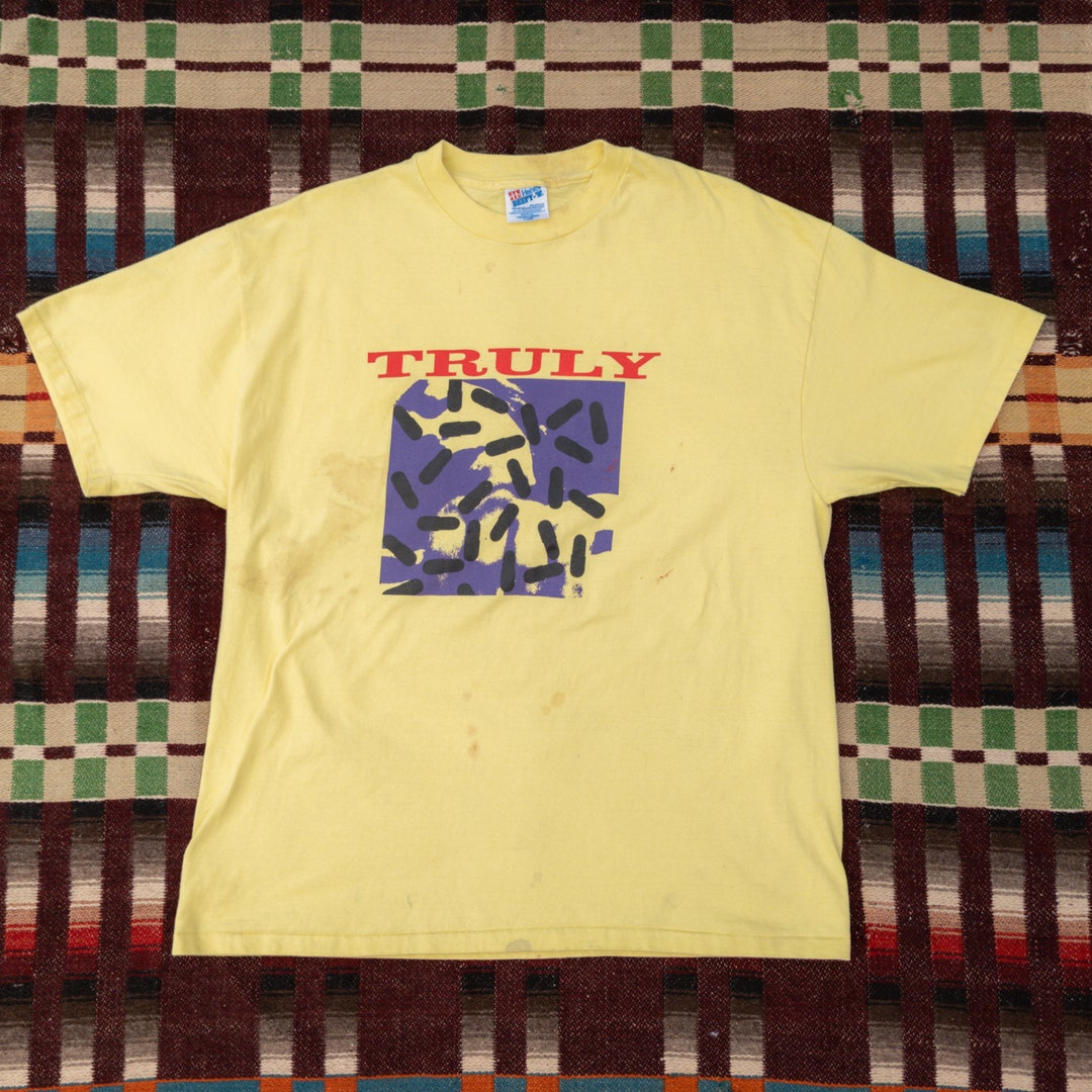 Vintage 1990s Truly Band T-shirt Rare Early Seattle Psych Grunge Rock ...