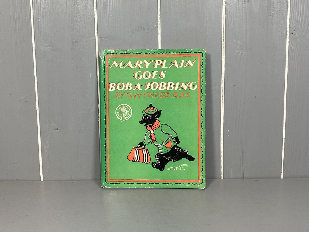 Mary Plain Goes Bob-a-jobbing by Gwynedd Rae 1956 Reprint - Etsy