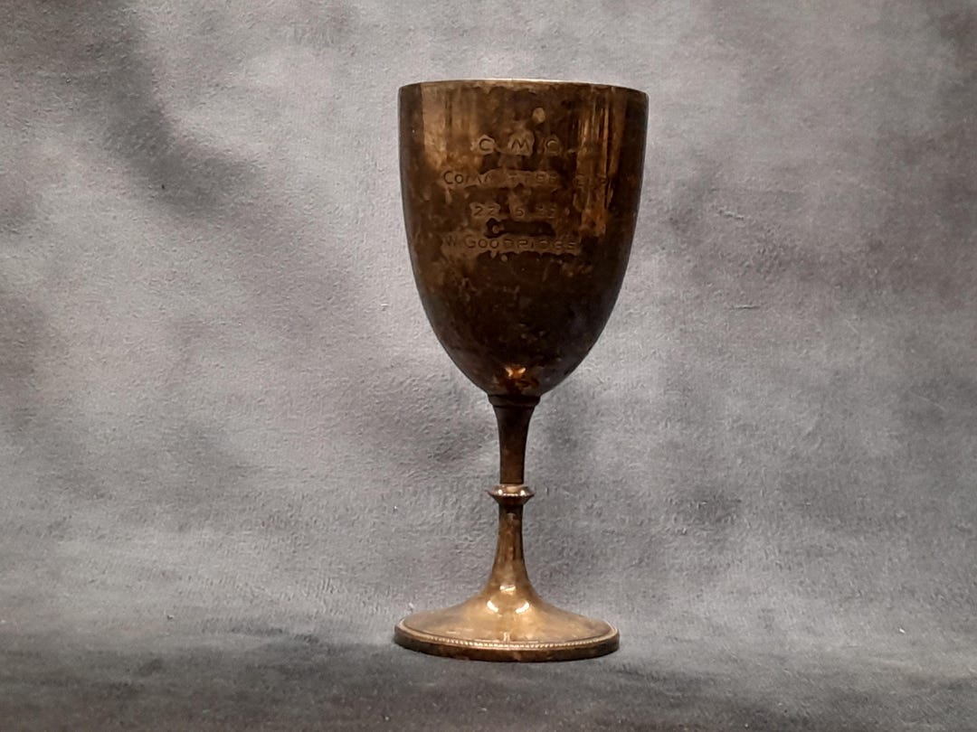 Vintage Metal Trophy Cup, CMC Committee Cup, 22nd May 1932 - W ...