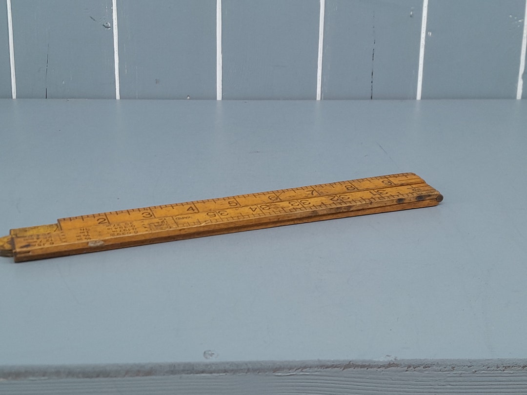 Rabone Chesterman No1162, Folding 4 Piece Carpenters Measure Ruler ...