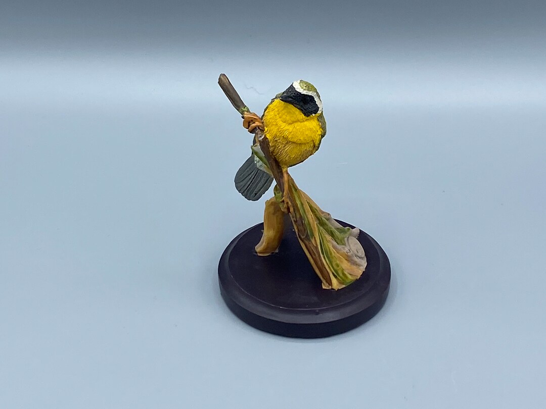 Detailed Resin Bird Figurine, Bird on Branch. - Etsy