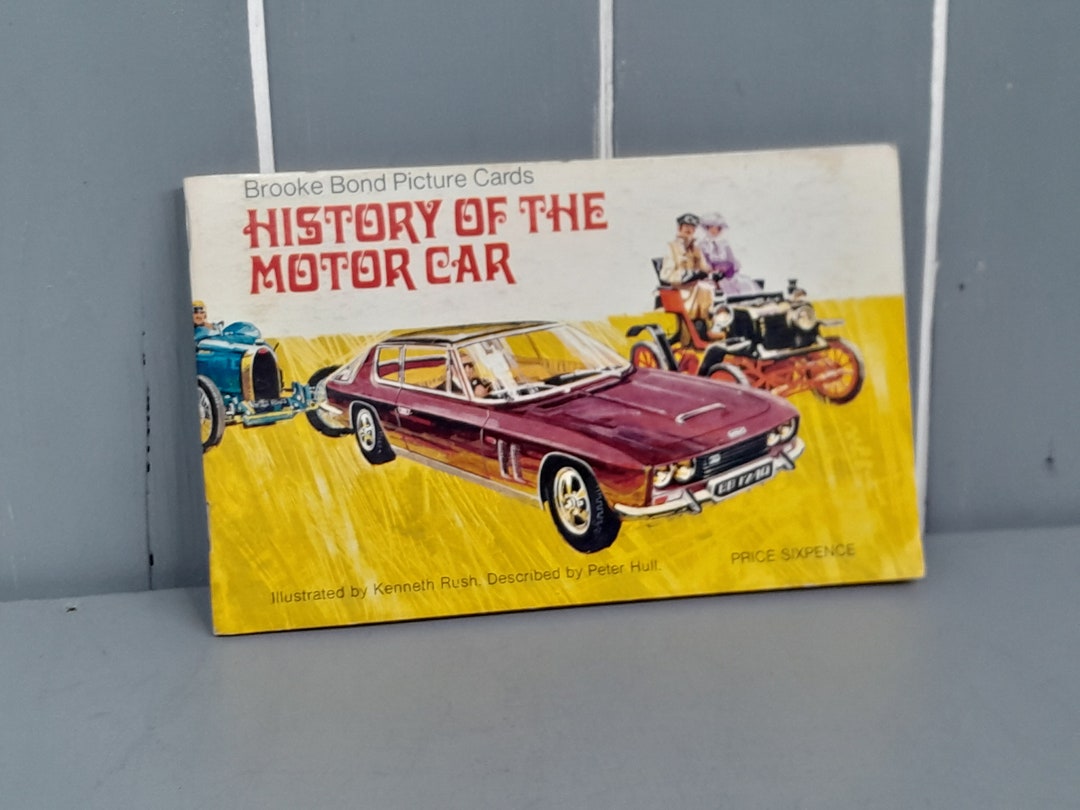History of the Motor Car Picture Card Booklet, Complete Full With Cards ...