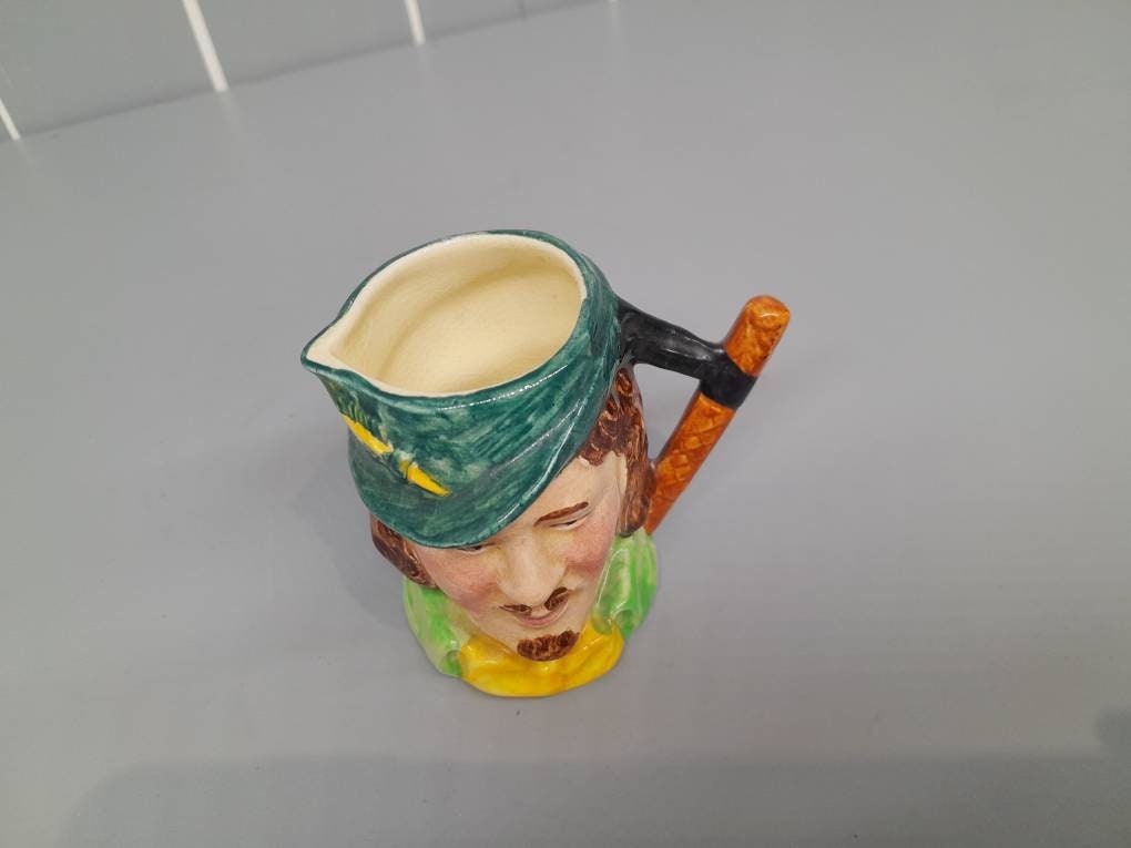 Robin Hood Miniature Character Jug by Sandland Character Ware - Etsy
