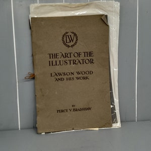 The Art of the Illustrator Lawson Wood and His Work by Percy V.bradshaw ...
