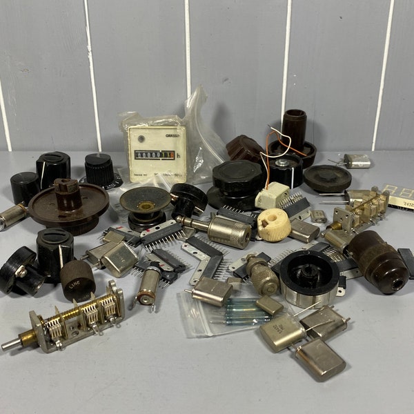 Vintage Radio Knobs - Etsy