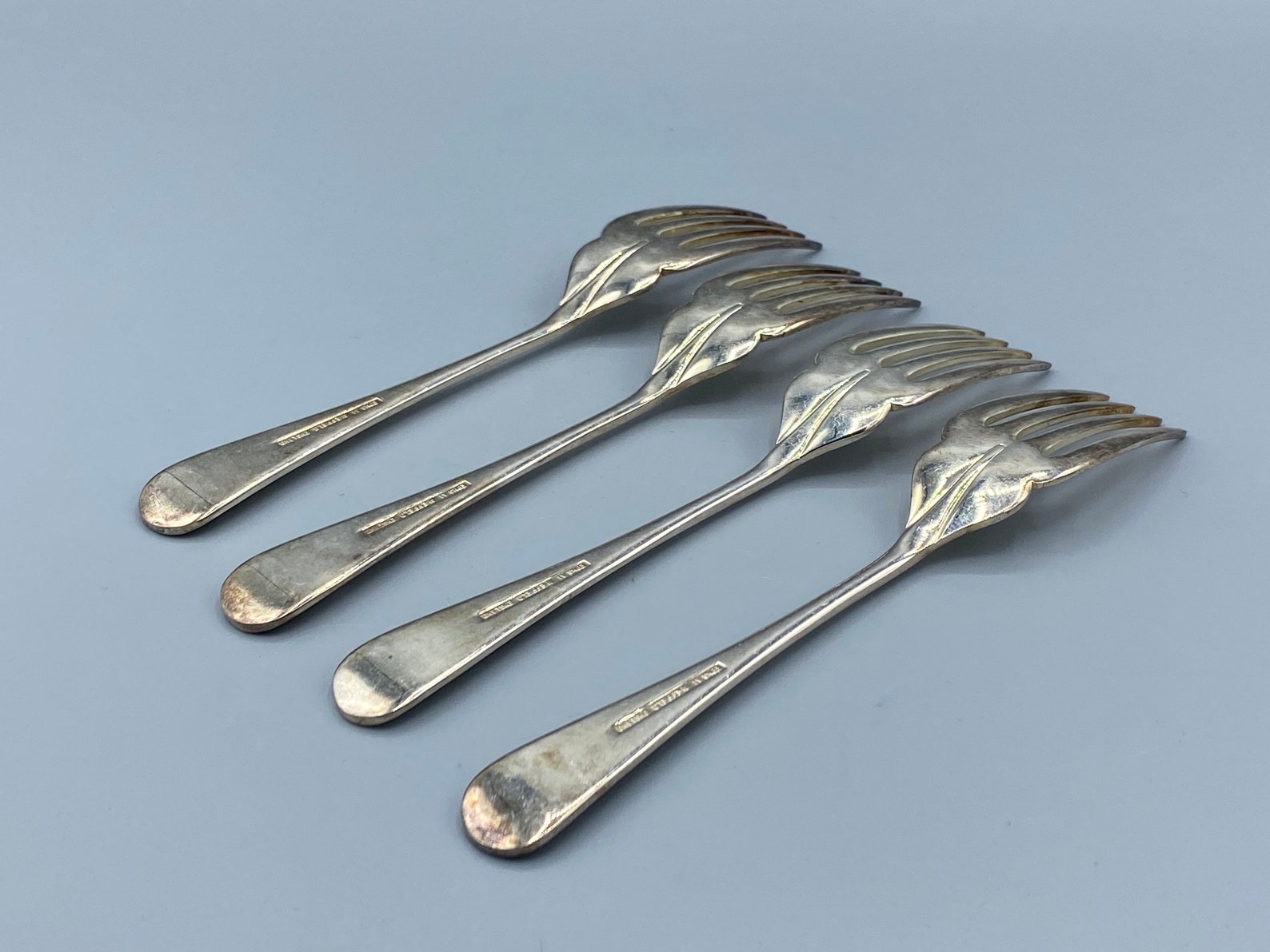4 Vintage / Antique Forks EPNS Sheffield England. - Etsy