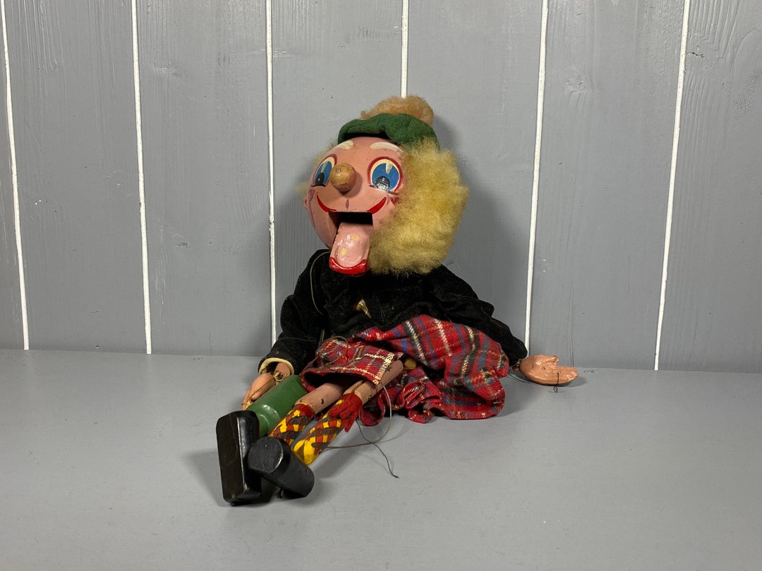 Vintage 1950s Mac Boozle’s Pelham Puppet, Without Full Length Strings , Repair Required - Etsy