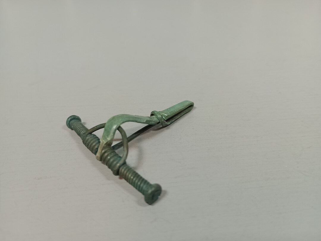 Genuine Bronze Roman Fibular Brooch, Circa 200-400 AD Professionally ...