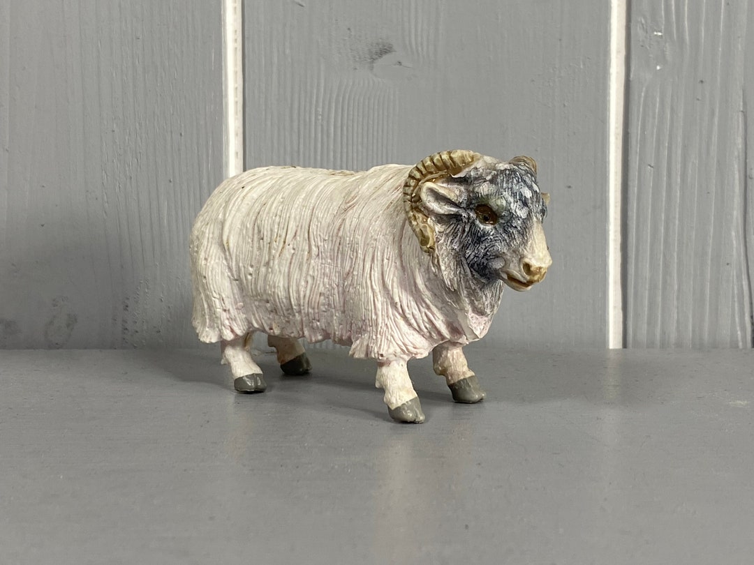 Vintage Rubber Farm Yard Sheep, Farm Collection - 8.5cm - Etsy