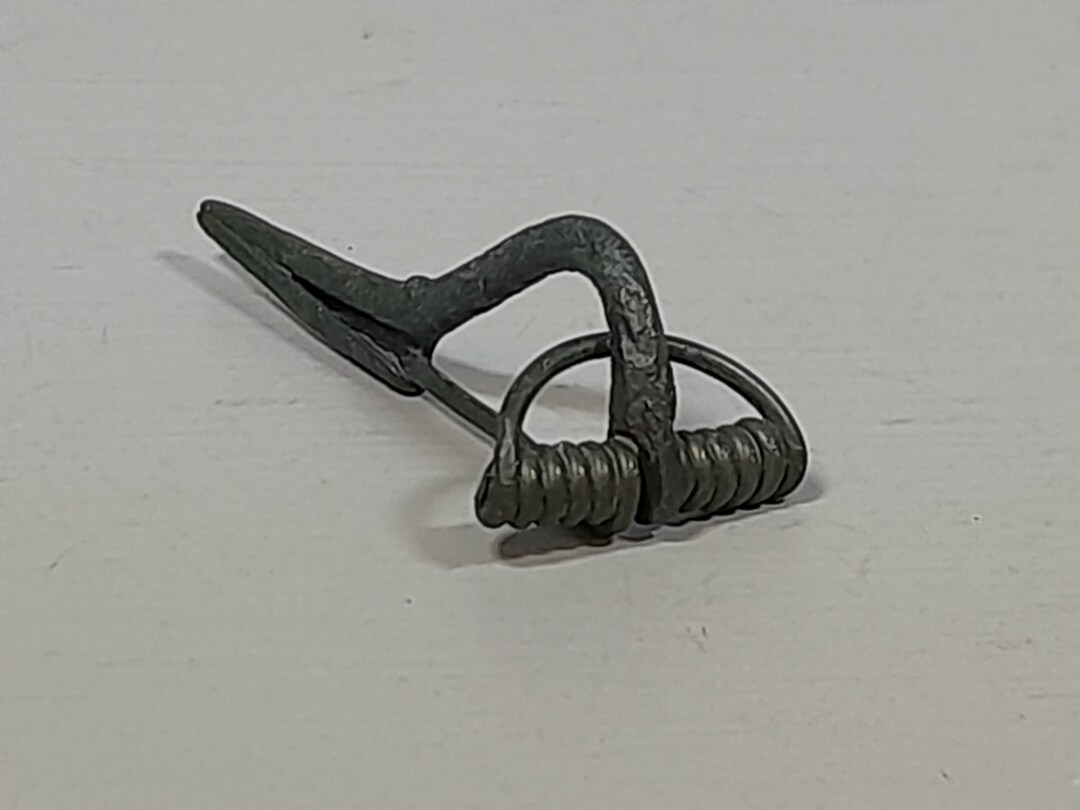 Genuine Bronze Roman Fibular Brooch, Circa 200-400 AD Professionally ...
