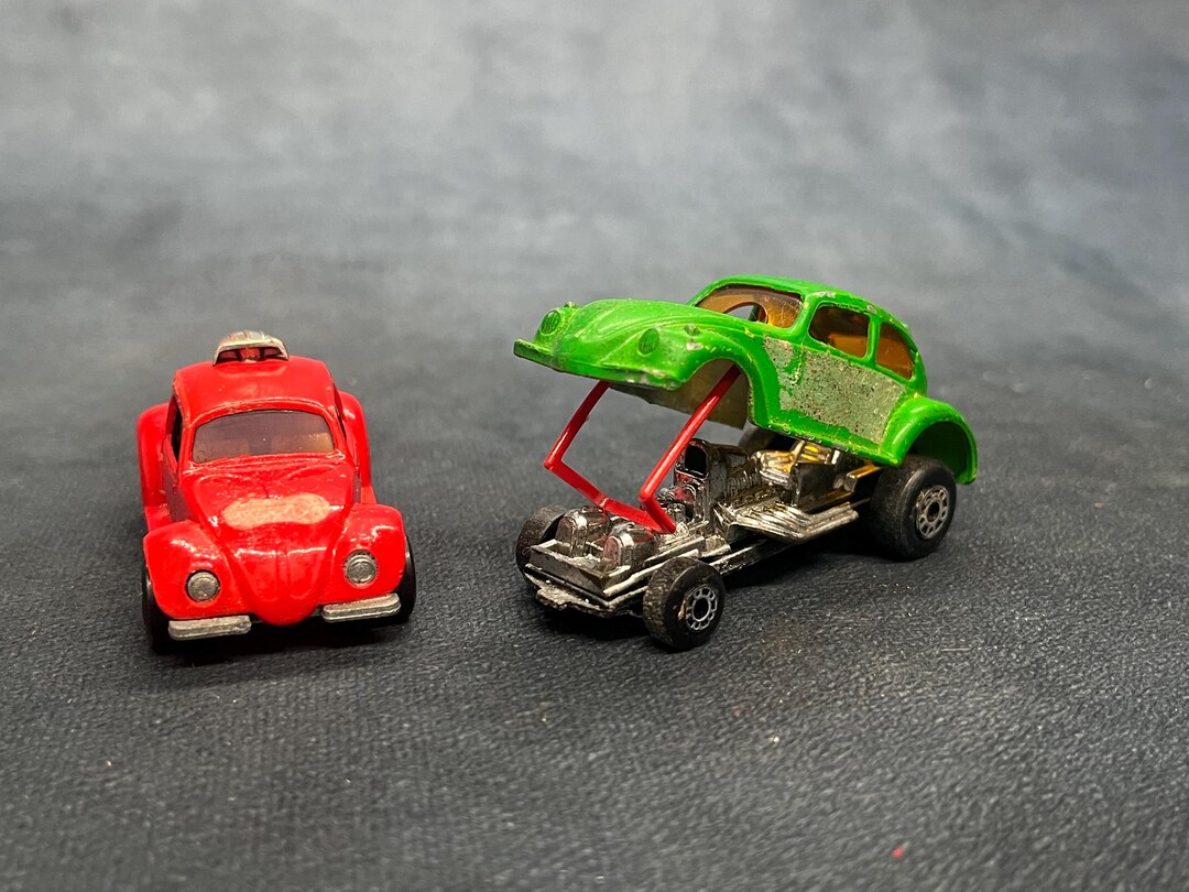 Lesney Matchbox 1971 Lady Bug & 1972 Dragon Wheels No43 Toy Cars, Pair ...