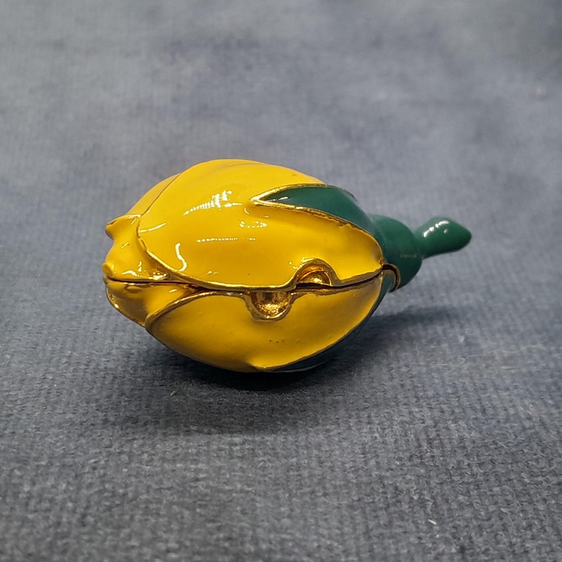 Enamel Metal Pill Box - Etsy UK