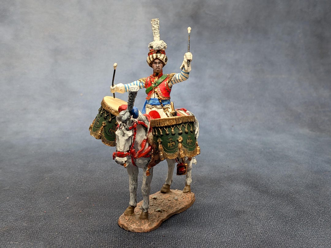 Drummer, Napoleon's Imperial Guard Mamelukes 1810-12 - Del Prado Model ...