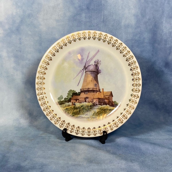 Windmill Plate - Etsy