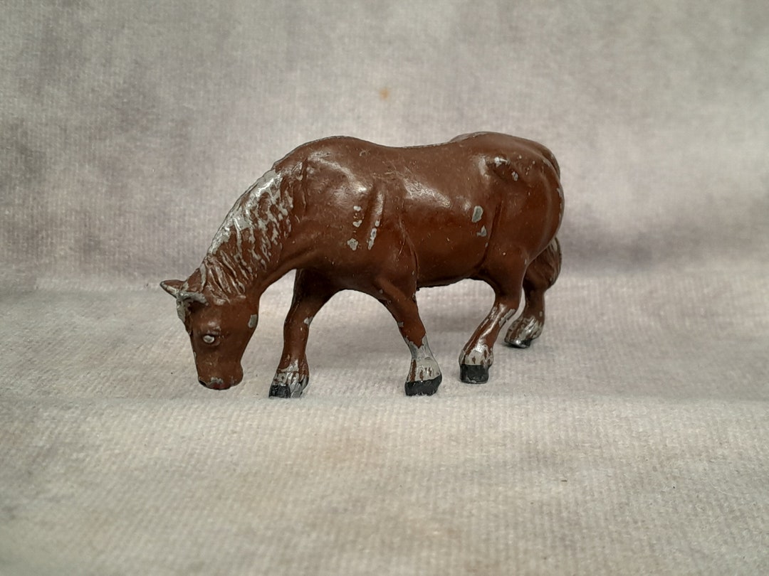 Vintage Lead Toy Figure, Farmland Animal Horse, Timpo Toys - Etsy