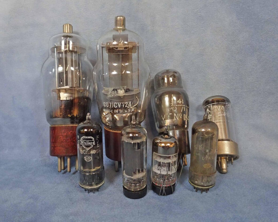 Collection of 8 Vintage Glass Valves - Etsy