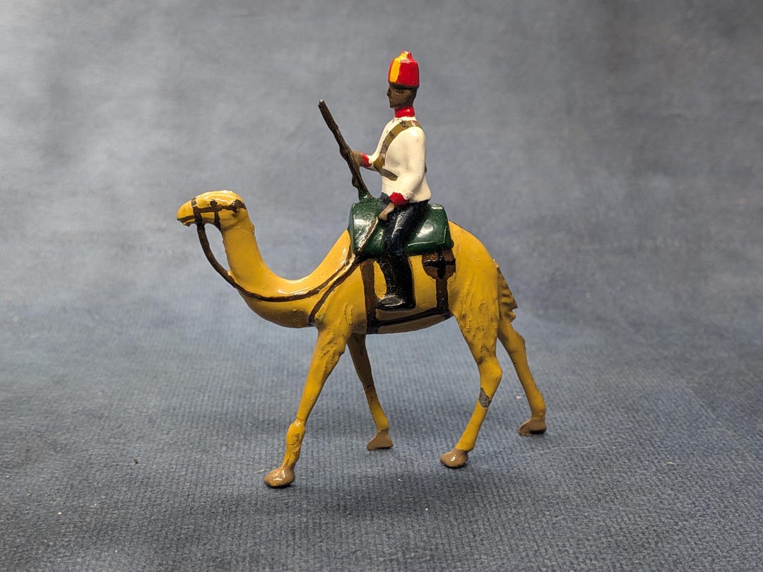 Britains Lead Camel Corps Figure – Mounted British Colonial Soldier, C ...