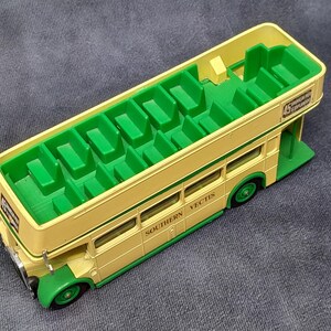 Vintage Model Double Decker Bus by Solido - Vintage Diecast Toys ...