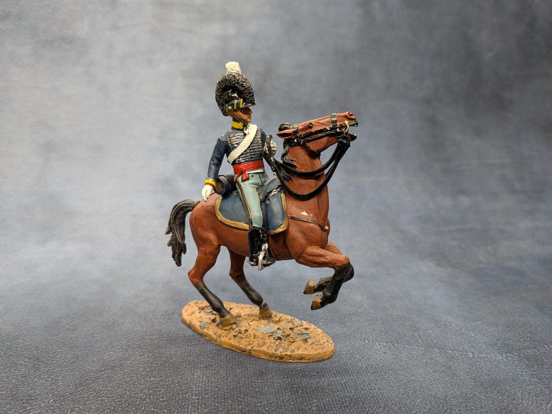 Officer, British 20th Dragoons 1808 - Del Prado Model Military Cavalry ...