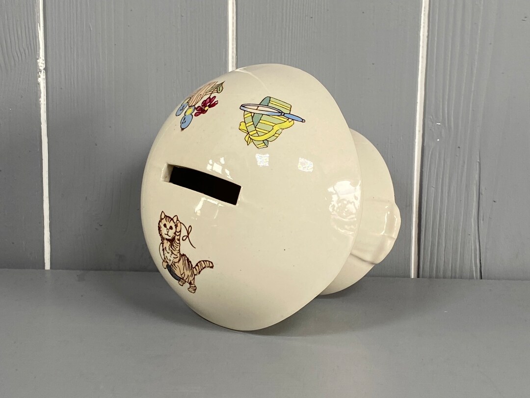 Vintage Kids Mushroom Money Box/ Piggy Bank. - Etsy UK