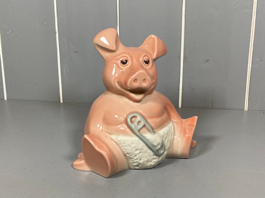 1980s Natwest Wade Collaboration, Ceramic Baby Piggy Bank - Etsy
