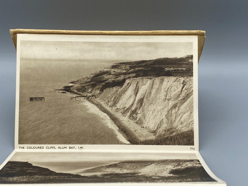 Letter Card Twelve Views of Isle of Wight in Sepia Complete. - Etsy