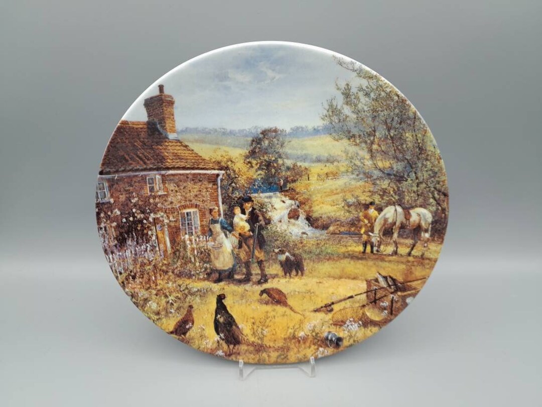 Royal Worcester - the Gamekeepers Cottage - on the Country Trail Series ...