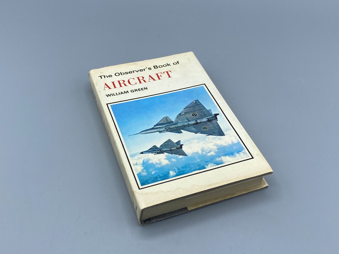 1973 the Observer’s Book of Aircraft, by William Green - Etsy