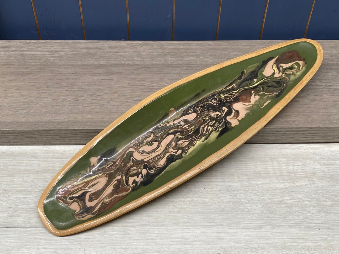 Vintage Oval Ceramic Table Centrepiece. Fruit/ Flower Table Display. - Etsy