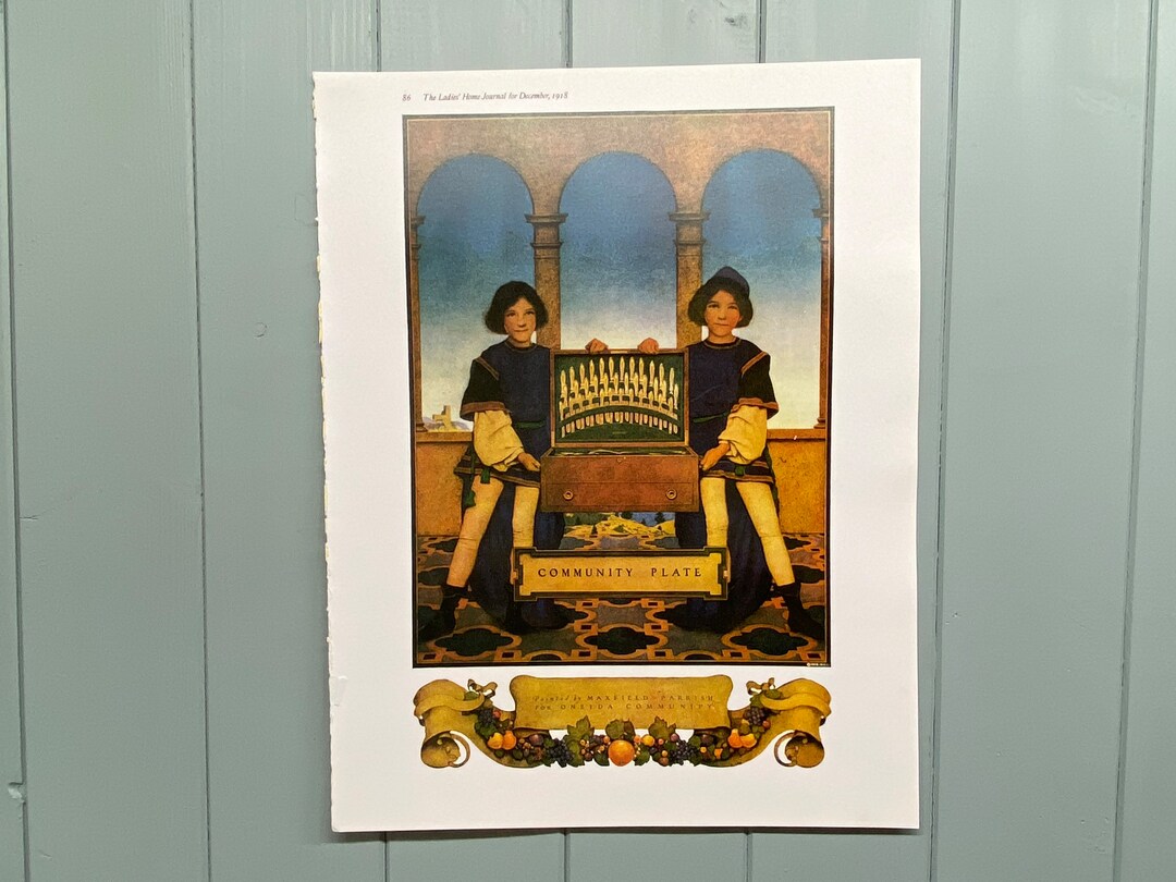 Vintage “oneida Community” Reproduction Advertisement Print. - Etsy