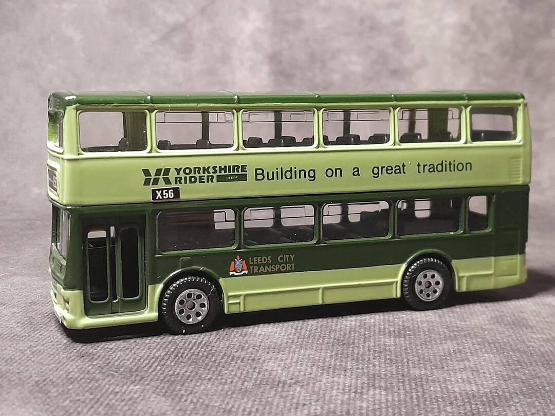 Vintage Model Double Decker Bus by Corgi - Vintage Diecast Toys ...