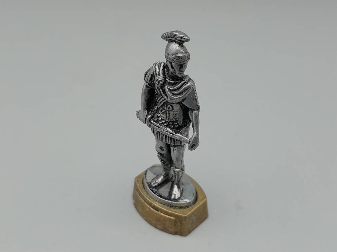Miniature Pewter Figure, Soldier, Vintage Pewter - Etsy