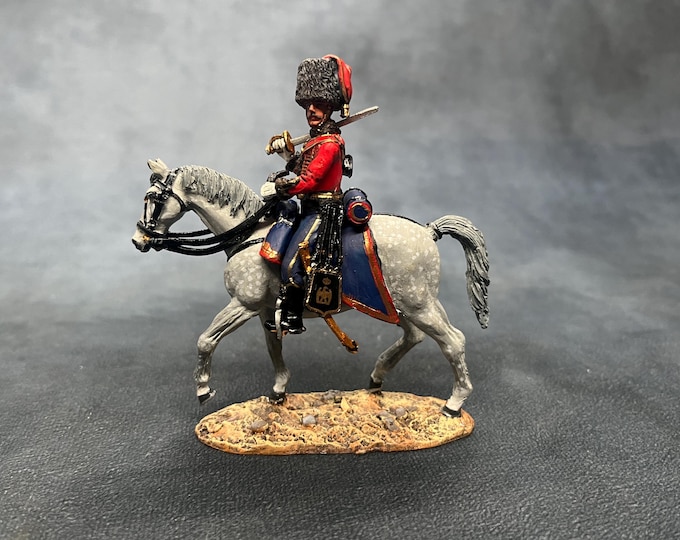Officer Kellermann’s Hussars, 1805 Del Prado Model Military Cavalry ...