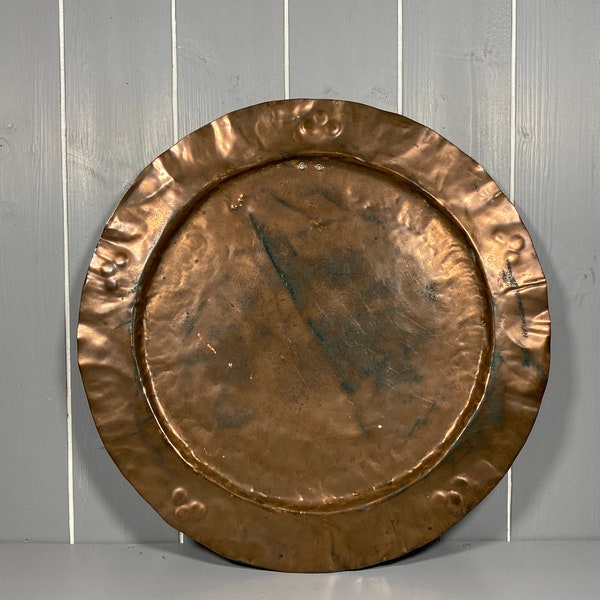 Large Copper Tray - Etsy