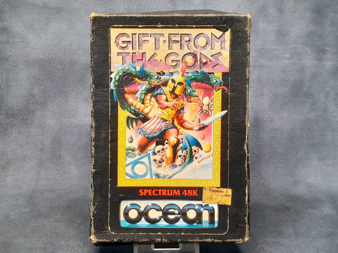 Spectrum 48k Game Gift From the Gods by Ocean, Retro Gaming, 1980's ...