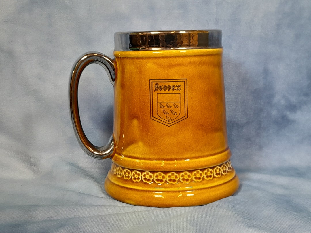 Large Oversized Ceramic Tankard, Sussex - Lord Nelson Ware - Etsy