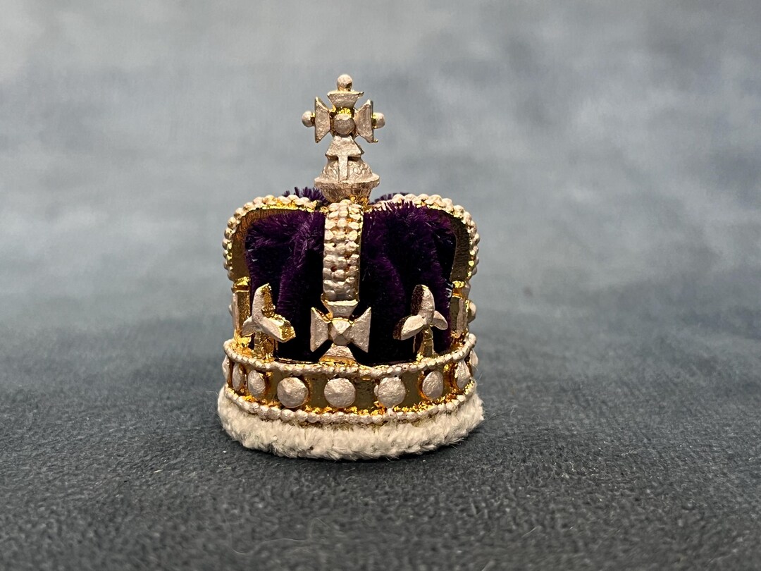 Miniature Imperial State Crown – British Royal Coronation Replica ...