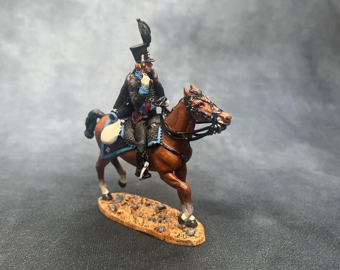 Trooper Brunswick Hussars 1812, Del Prado Model Military Cavalry ...