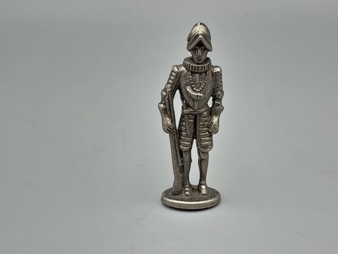Miniature Pewter Figure, Soldier, Vintage Pewter - Etsy