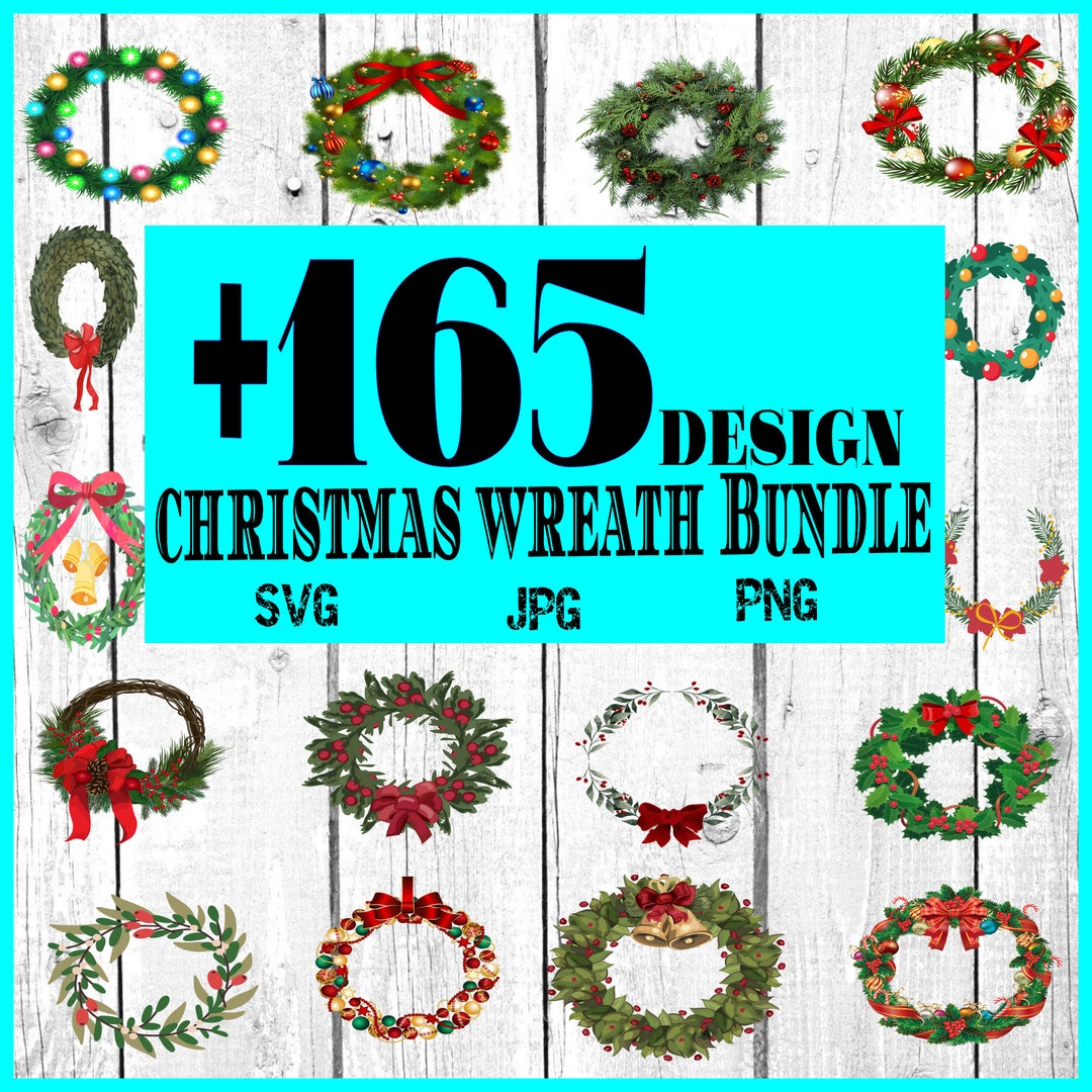 Wreath Svg Bundle, Circle Svg Bundle, Floral Wreath Svg, Heart Laurel ...