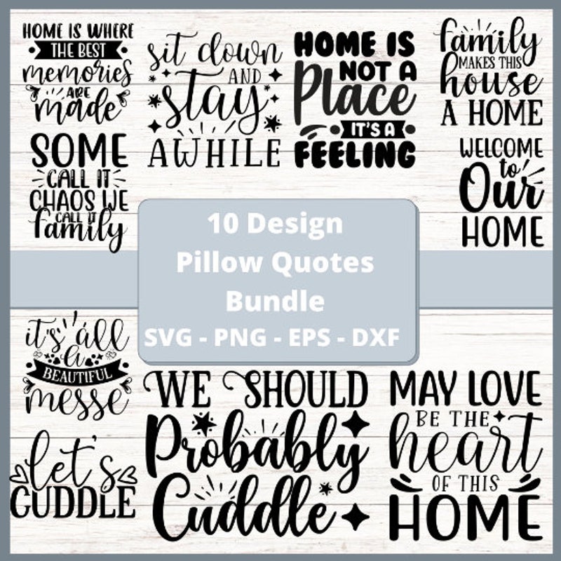 Cushions With Sayings - Etsy
