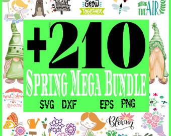 Spring SVG Bundle, Spring Shirt Svg for Cricut, Flower Market Svg ...